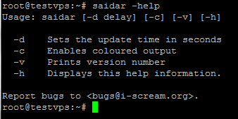 Saidar –инструмент для мониторинга системы | linux-notes.org